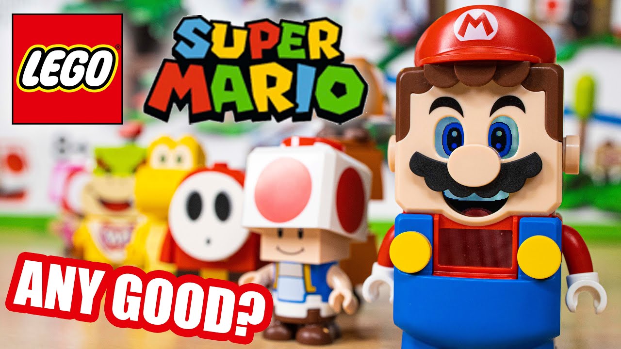 LEGO Super Mario First HANDS-ON Impressions 🤔 - YouTube