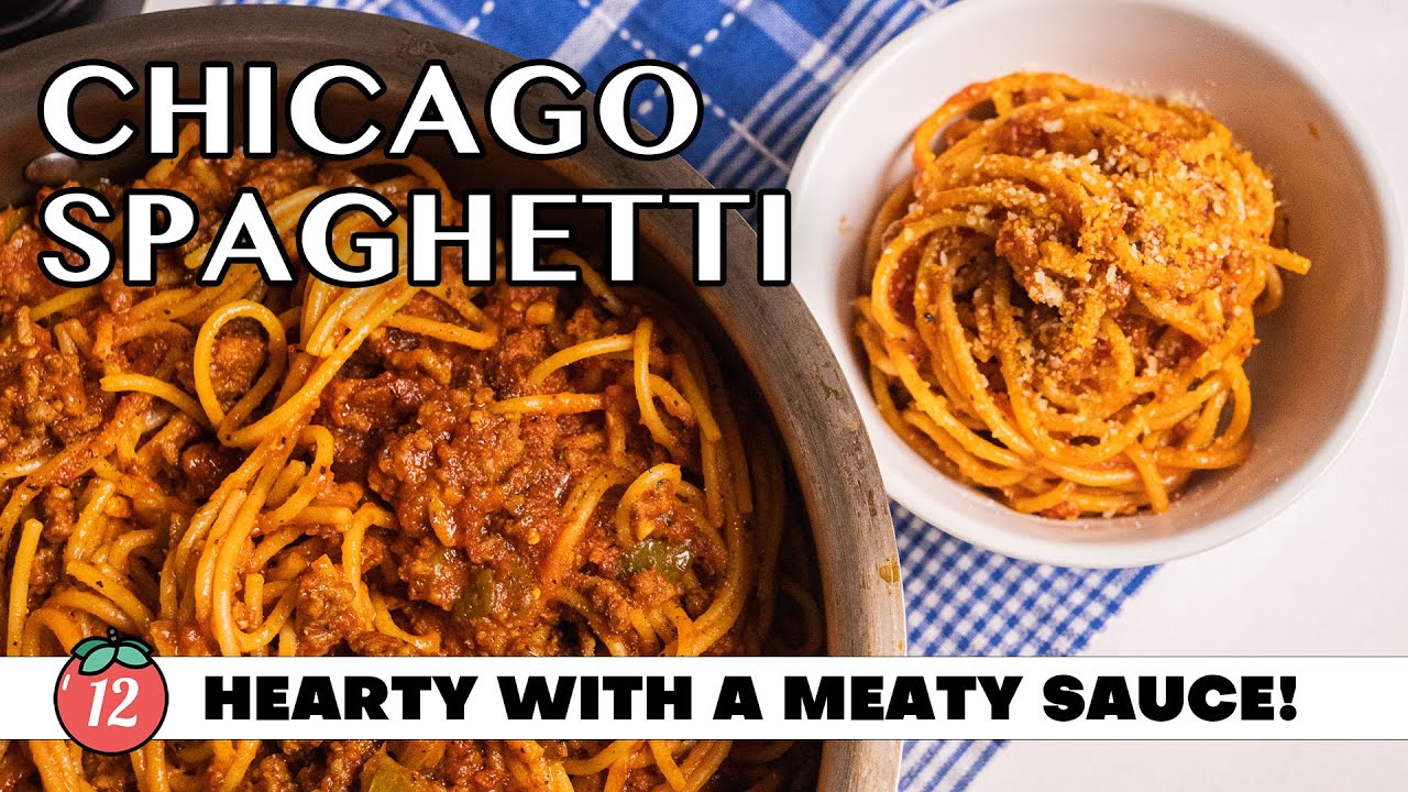 Chicago-Style Spaghetti - YouTube