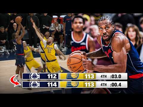 Kawhi Leonard Drops 28 & WINS IT vs Pacers 🤯