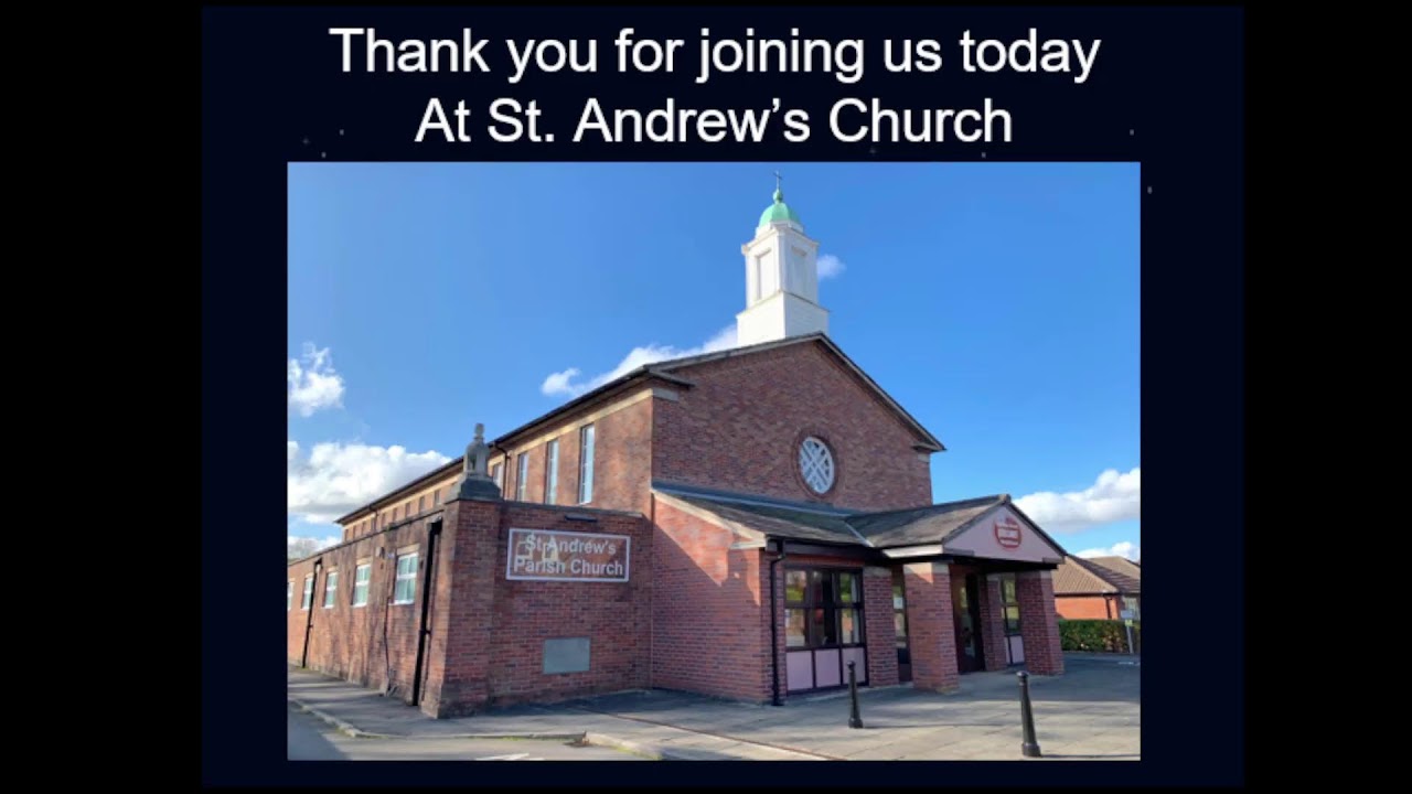 Sunday 1st June 2025 St Andrew's Cheadle Hulme Morning Service - YouTube