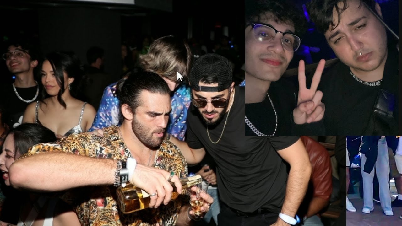 Omie Met Poke and xQc at Club During TwitchCon - YouTube