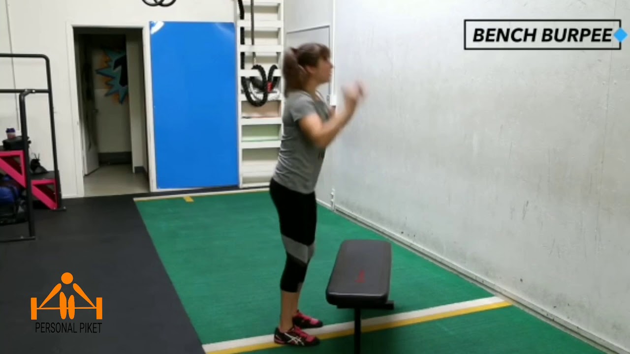Bench burpee - YouTube