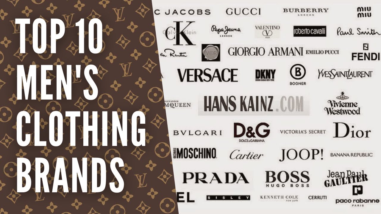 Top 10 Men's Clothing Brands in 2021 | Ten Topps - YouTube