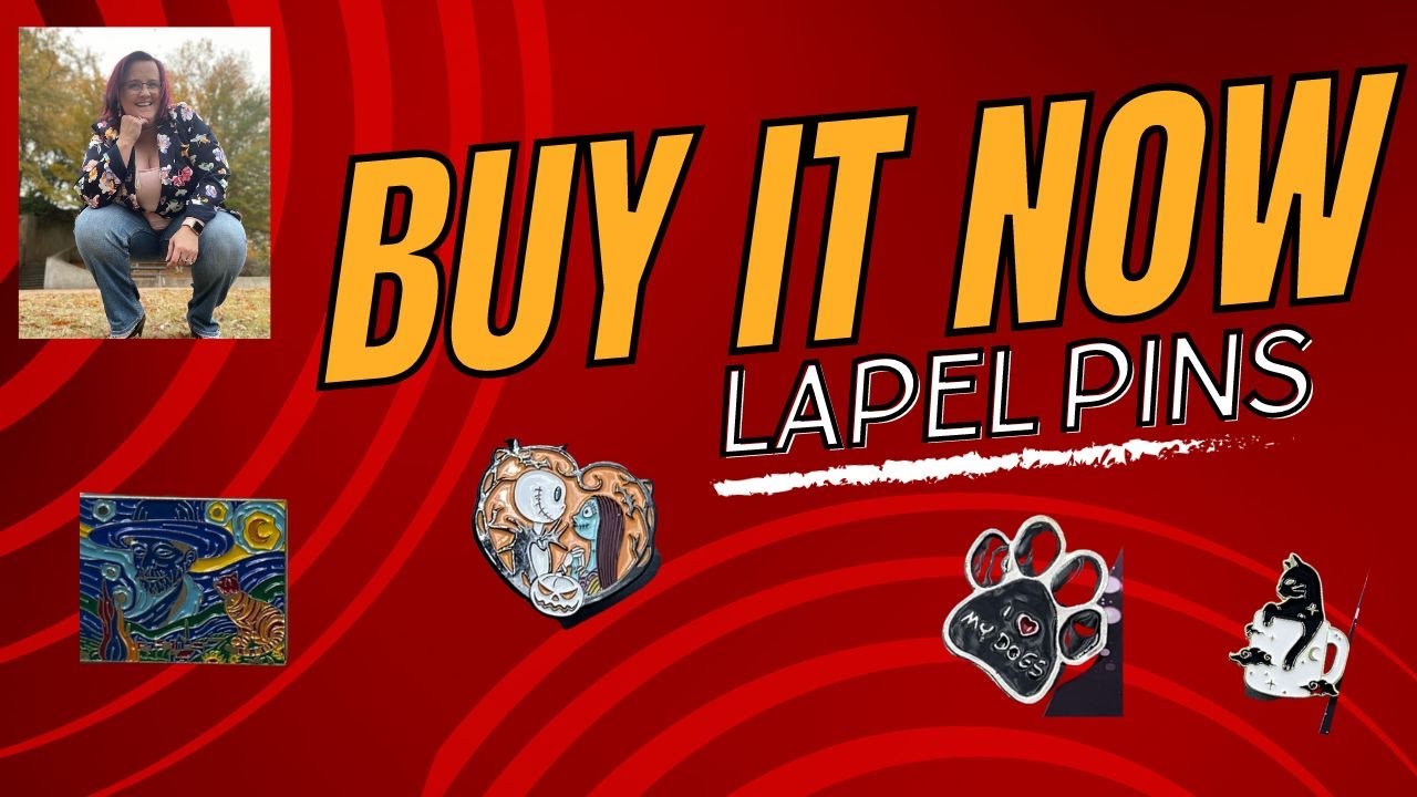 BUY IT NOW FUN LAPEL PIN - YouTube
