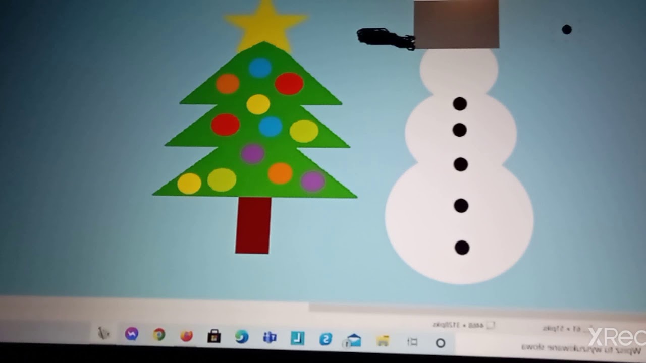 Paint odcinek 1 - choinka świąteczna - YouTube