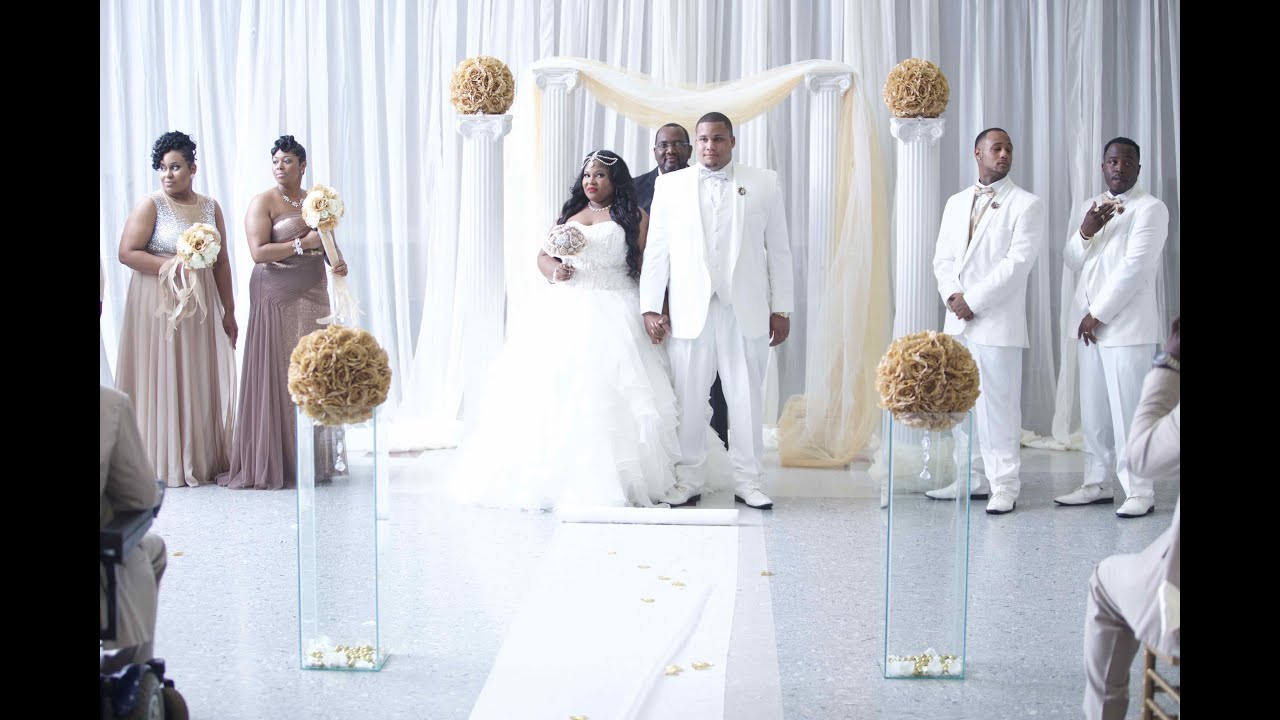 Shonda & TiRell Moore Wedding Ceremony // September 5, 2015 // Dir ...