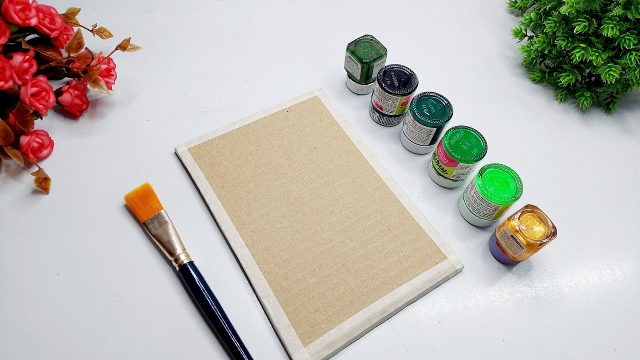 Easy 3D painting 😱 | Cardboard crafts | diy craft ideas | PC Crafts ...