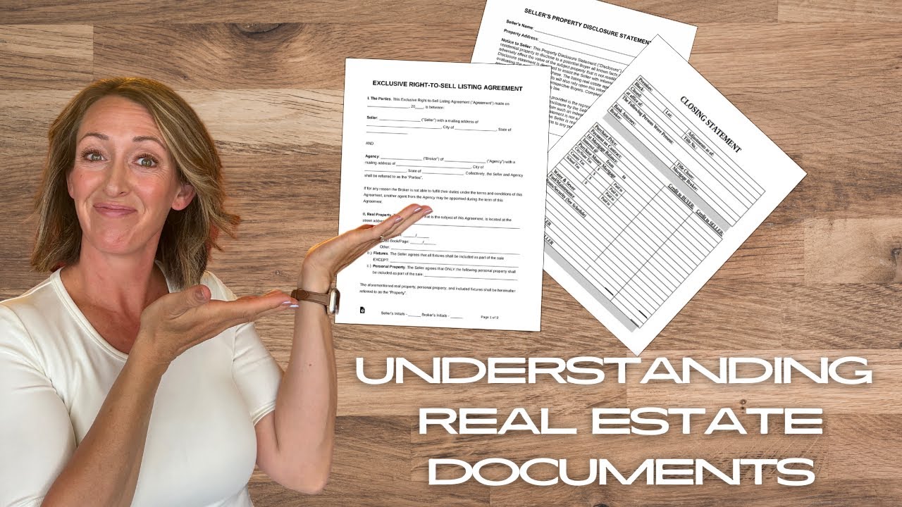Real Estate Advice For Beginners | Understanding Key Documents and ...