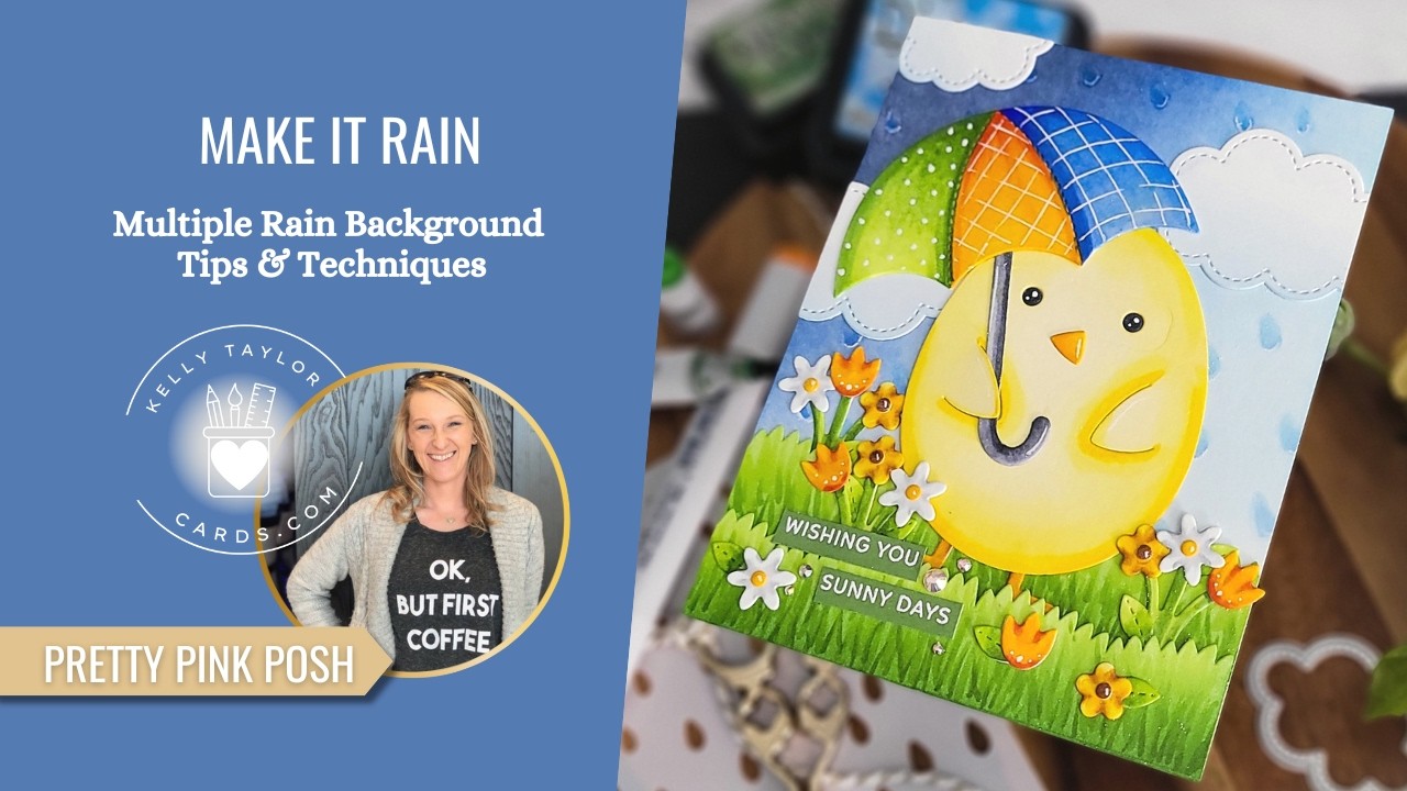 Make it Rain, Multiple Rain Background Tips & Techniques I Pretty Pink ...