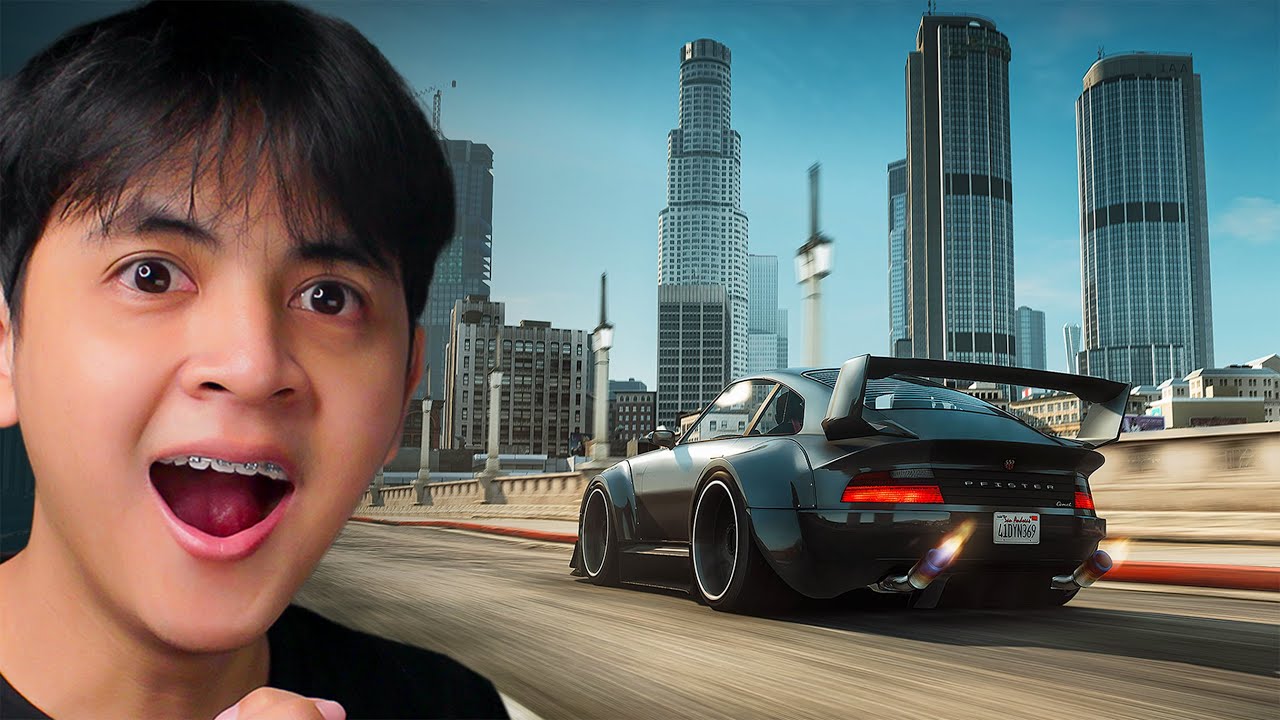 GTA 5 tapi SEMUA MOBILNYA dari DUNIA NYATA - YouTube