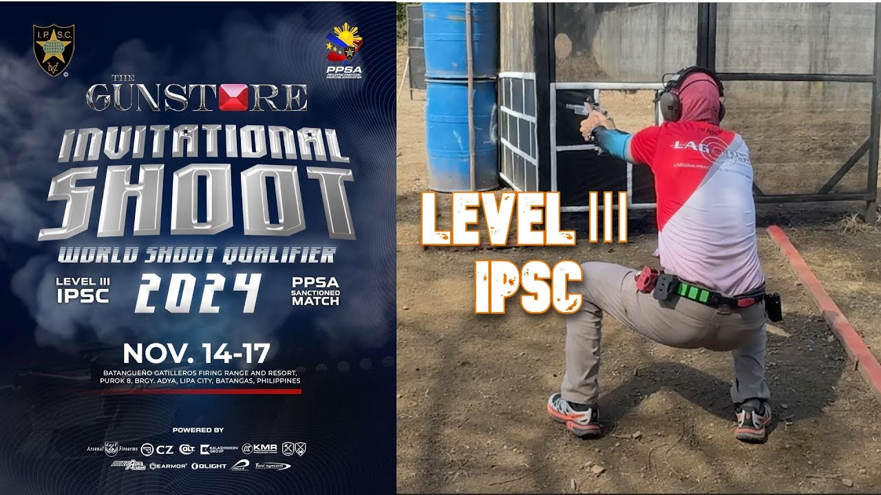 LEVEL3 IPSC/PPSA GUNSTORE invitation 2024 - YouTube