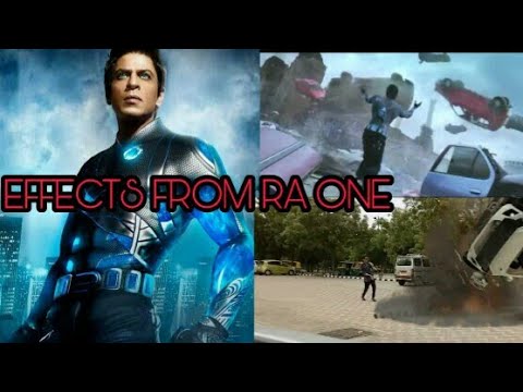 Effects from ra one | car scene VFX reel | SRK | G ONE | RA ONE ...