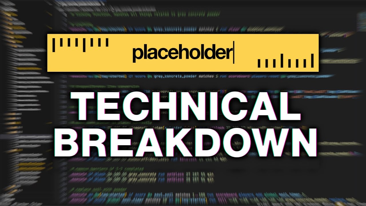 Placeholder – Technical Breakdown (Minecraft Puzzle Map) - YouTube