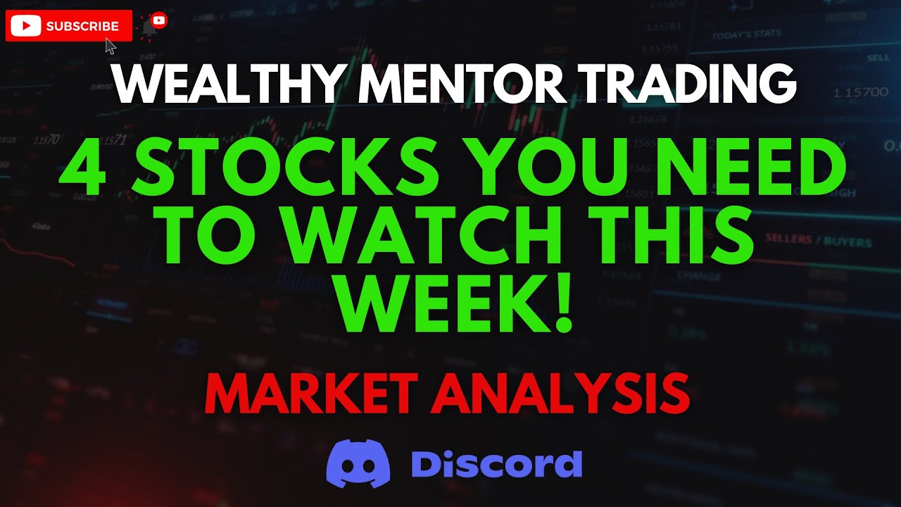4 STOCKS YOU NEED TO WATCH THIS WEEK! - YouTube