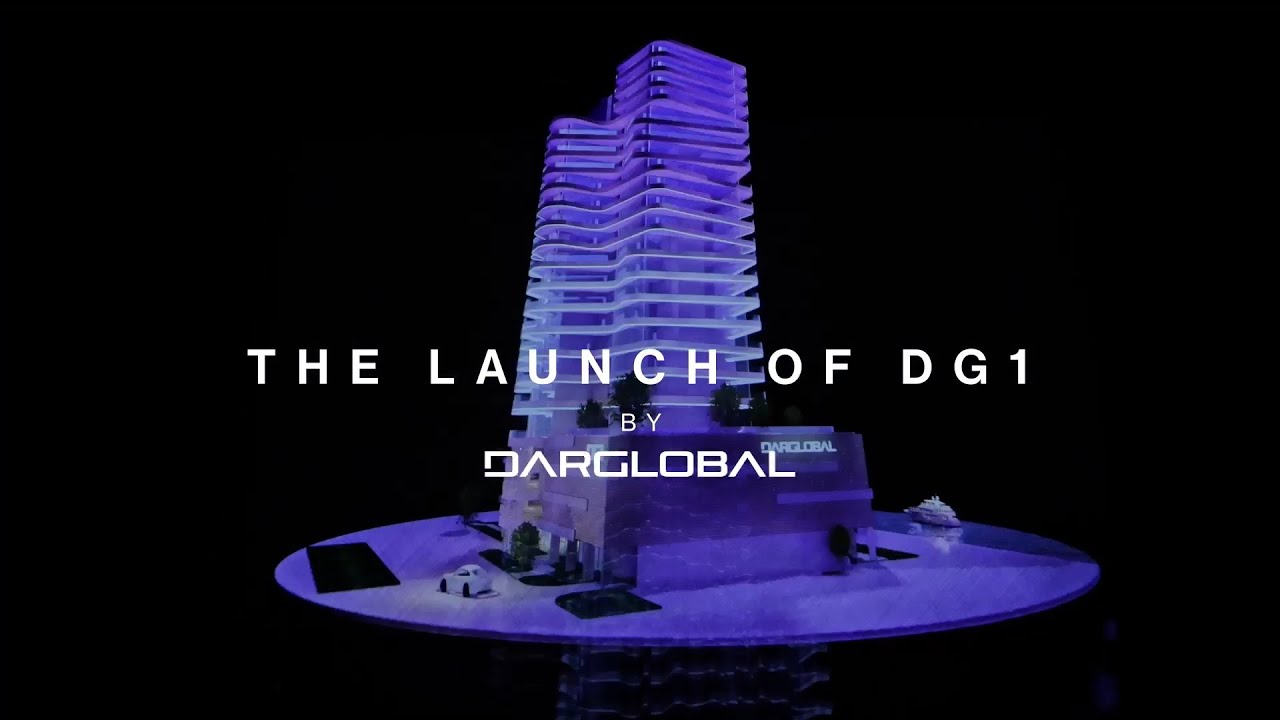 DarGlobal unveils DG1 Residential Tower - YouTube