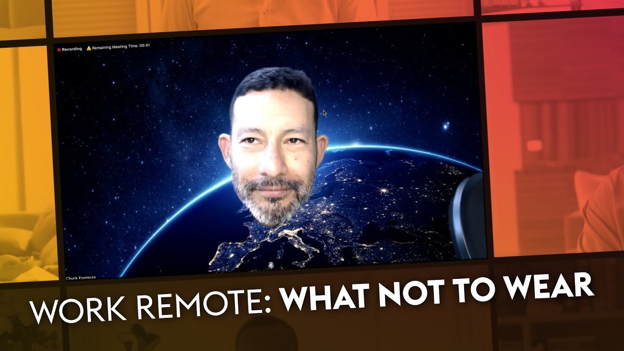 Work Remote: What Not to Wear (Clothing and Background Choices for your ...