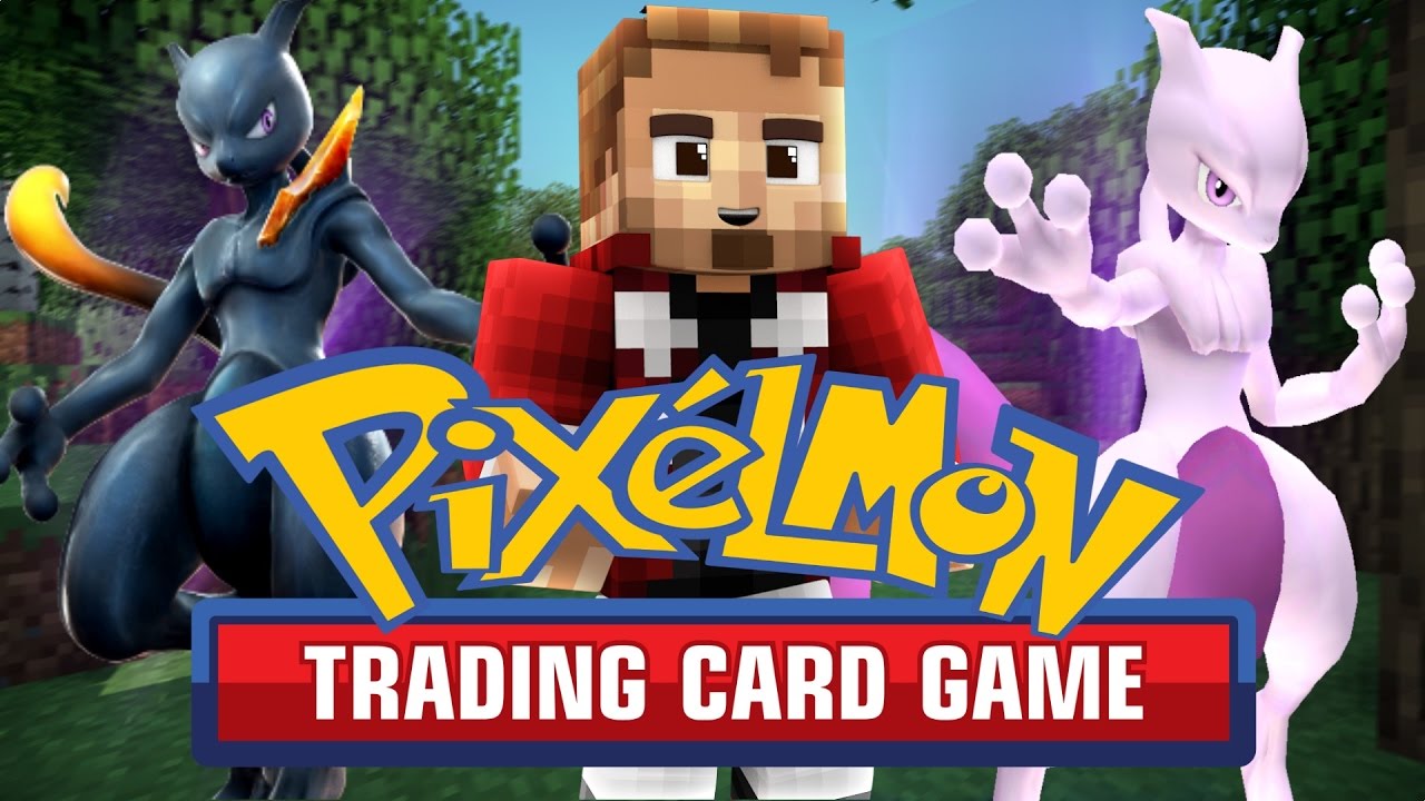 Pixelmon TCG BATTLES! (Minecraft Pokemon Trading Card Game) - YouTube