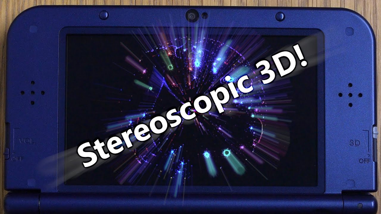 Stereoscopic 3D Bubble Universe for the Nintendo 3DS - YouTube