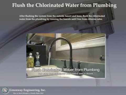 How to "Shock" Disinfect a Potable Water Well - YouTube