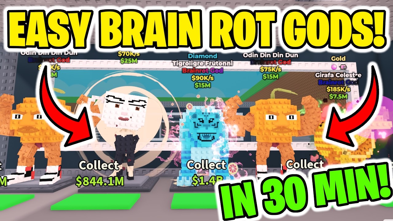 HOW TO GET BRAINROT GOD IN STEAL A BRAINROT FOR FREE! - YouTube