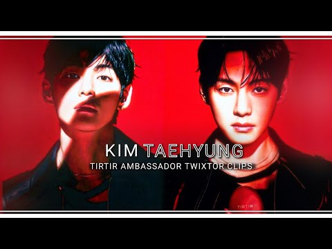TAEHYUNG - TIRTIR AMBASSADOR TWIXTOR CLIPS 4K #btsmyhappinessot7 #kimtaehyung #vbts #twixtor 