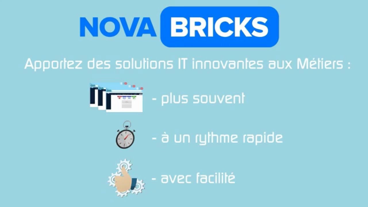 NovaBricks : plateforme pour apporter de l'Agilité à la DSI - YouTube