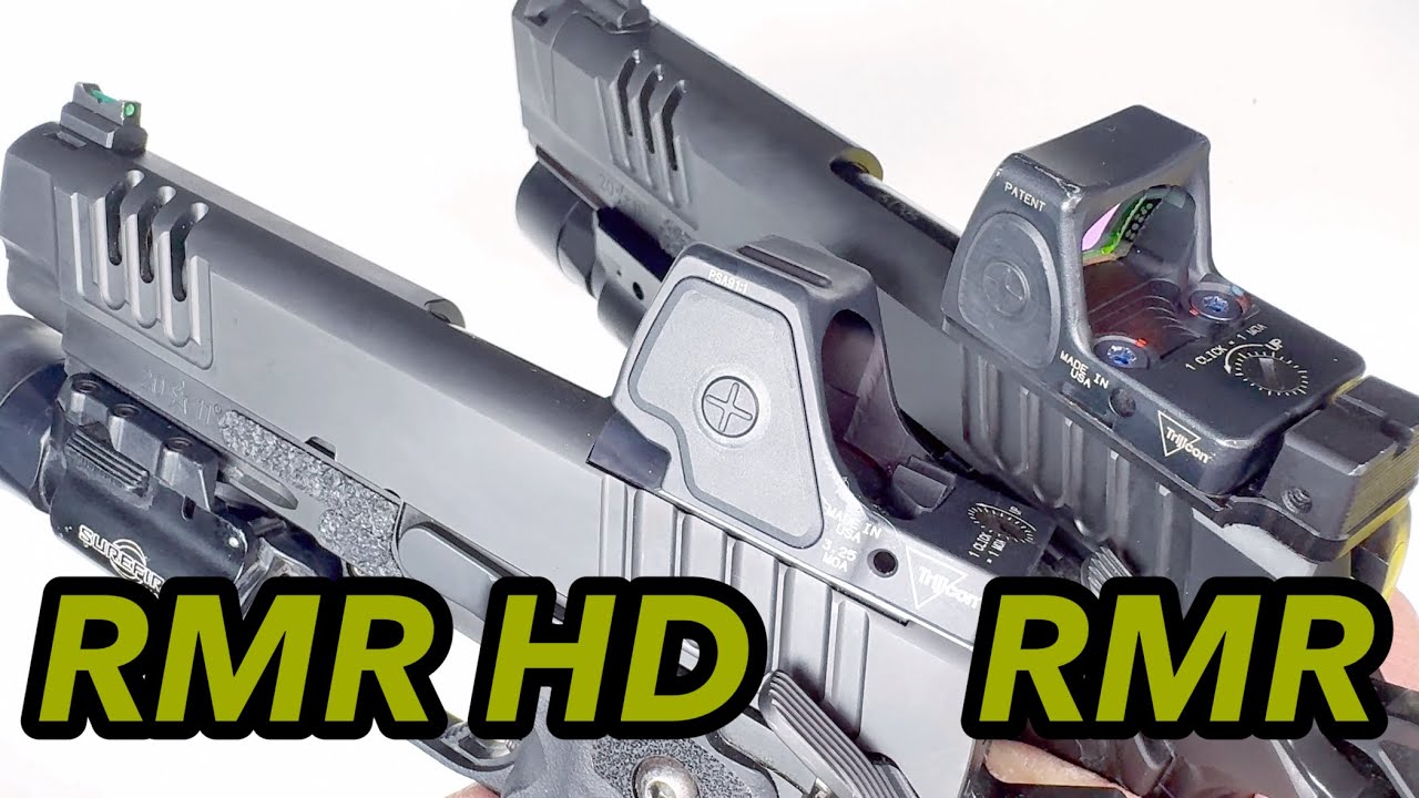 RMR HD vs RMR Type II on Staccato | Next Gen Red Dot【Gun82】 - YouTube