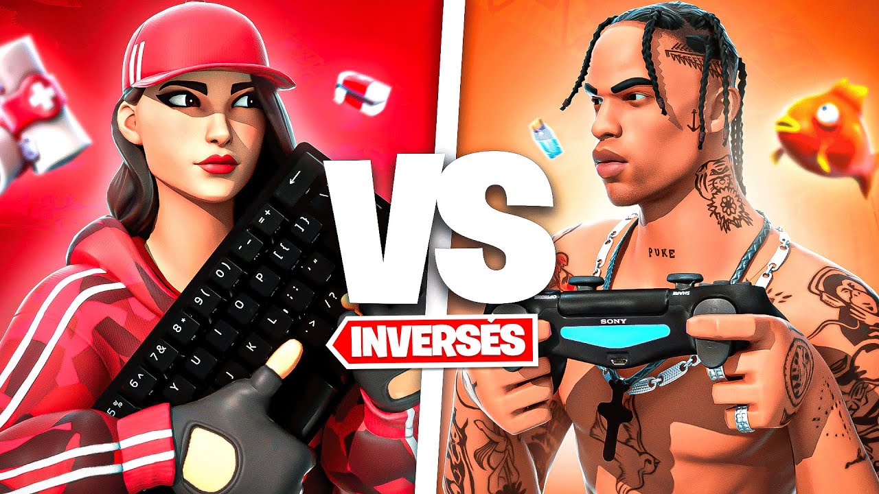 ON A ÉCHANGÉ NOS PÉRIPHÉRIQUES AVEC ZETFAR ! 😰 (1vs1 à la manette ...