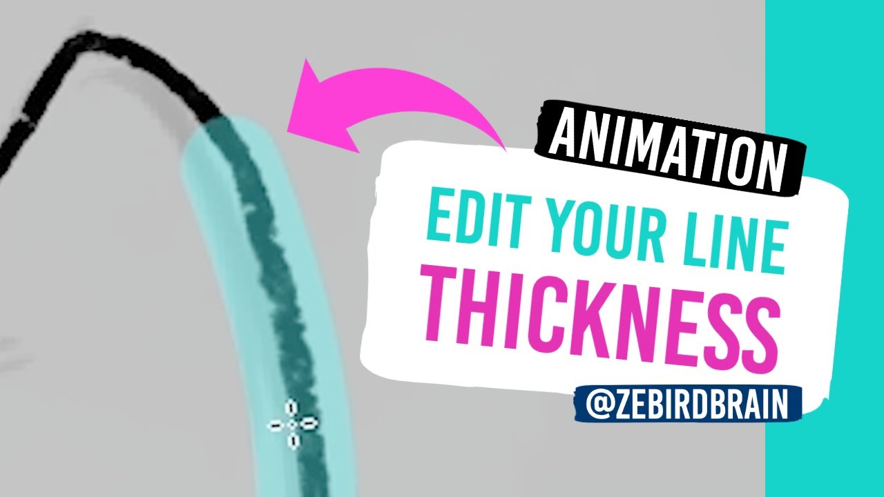 Drawing - Edit Thickness with Pencil Tool (Harmony) - YouTube