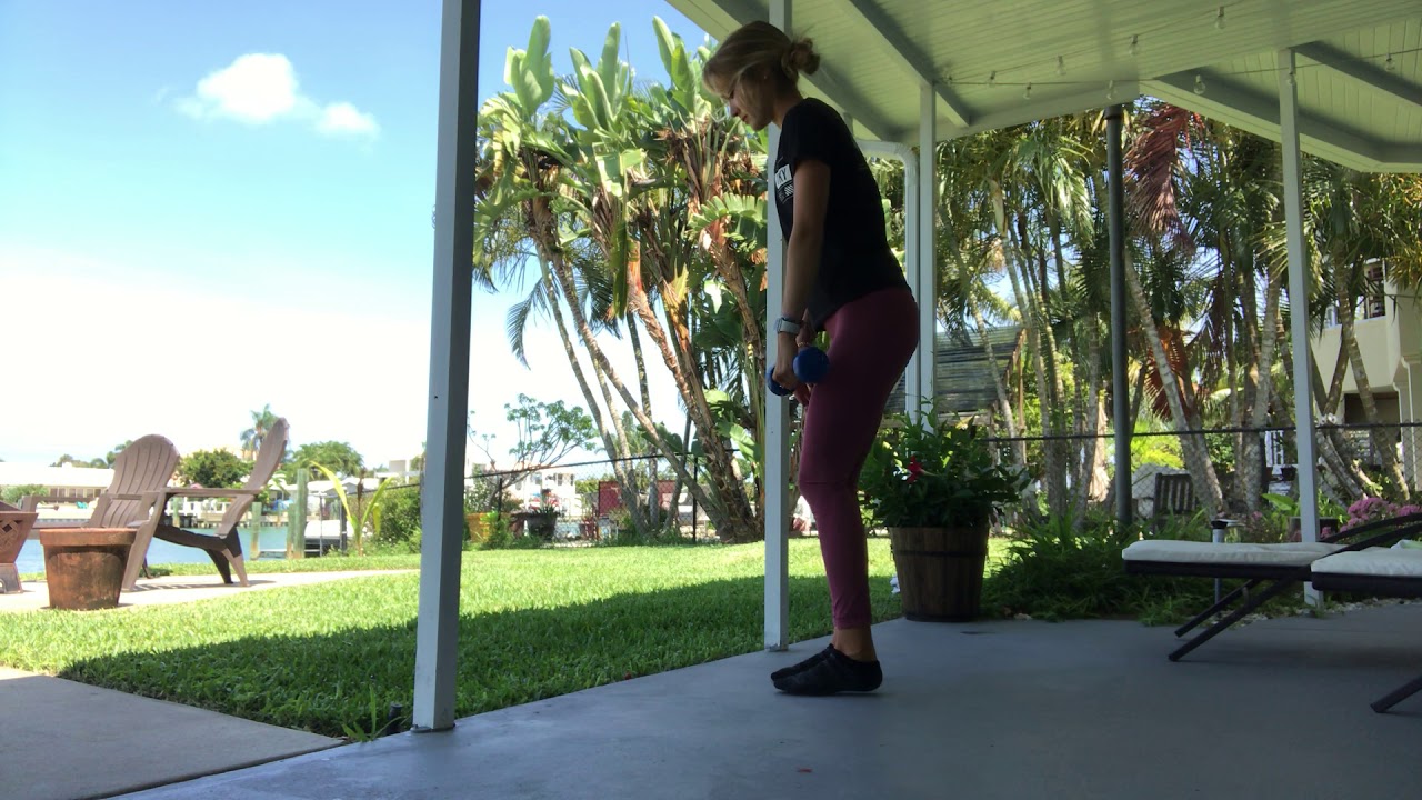 SA row with lunge to upright row - YouTube