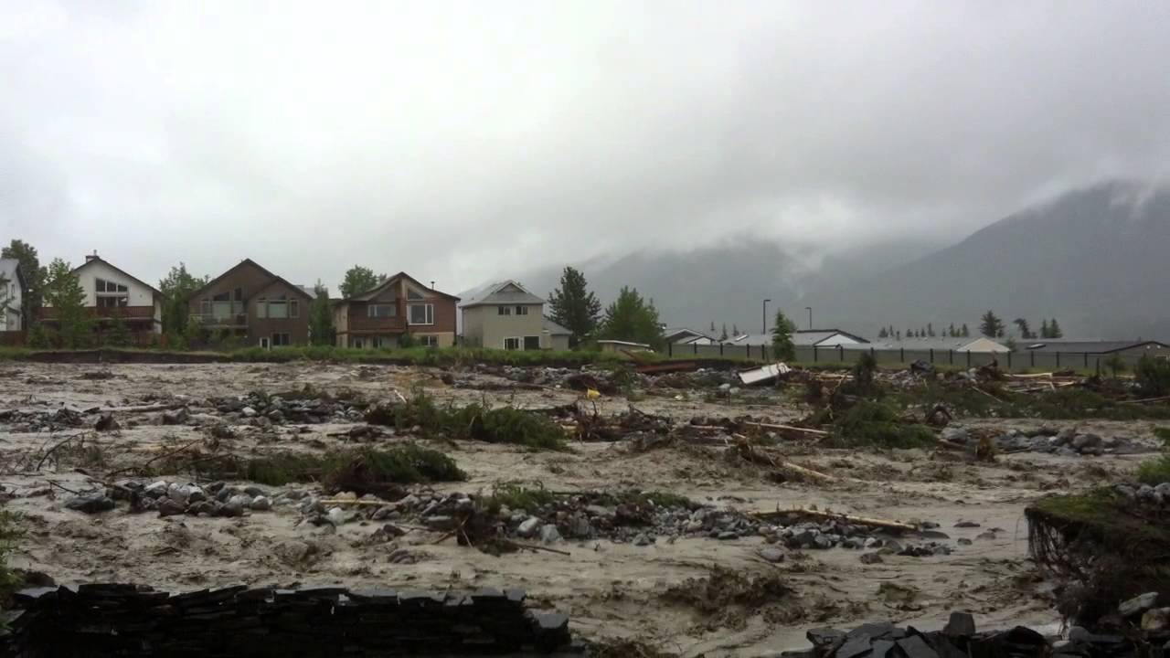 06-20-13 - Canmore Flood 2 - Canmore AB - YouTube