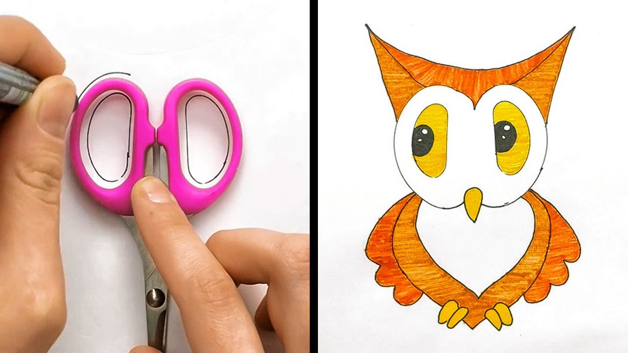 Handy Drawing Ideas For When You're Bored - YouTube