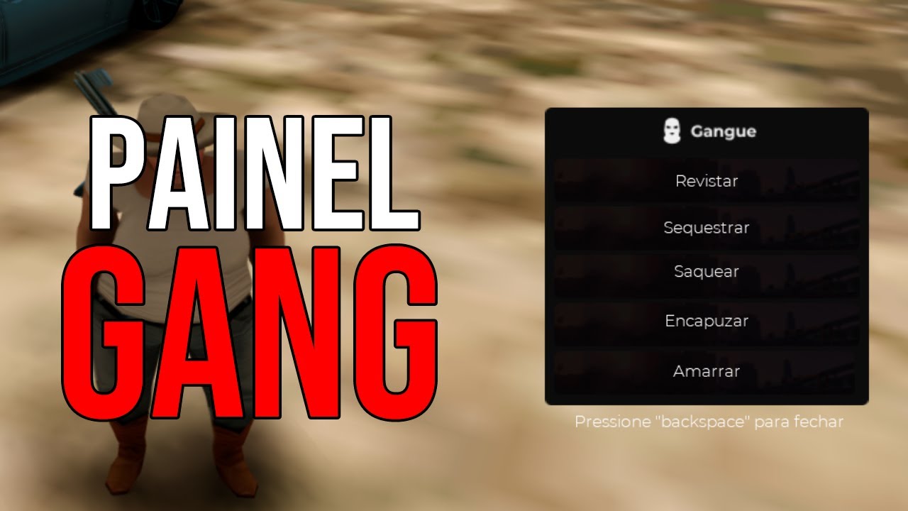 PAINEL GANG COMPLETO PARA FACÇÕES DO SEU SERVIDOR DE MTA! - YouTube