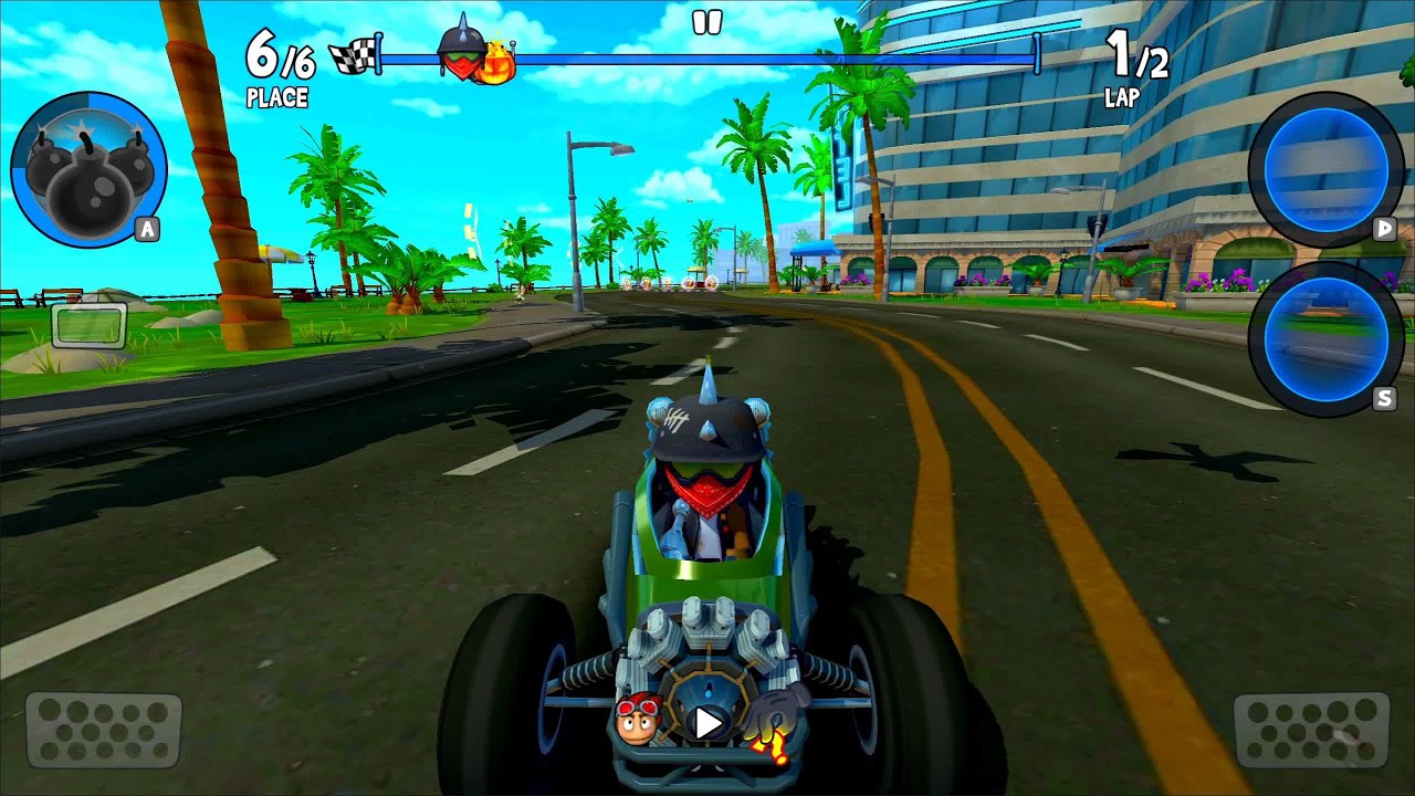Warhawk Clutch Racing All Car | Beach Buggy Racing 2 - YouTube