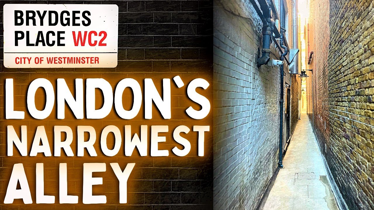 London's Narrowest Alley (And Its Hidden Dark Past) - YouTube