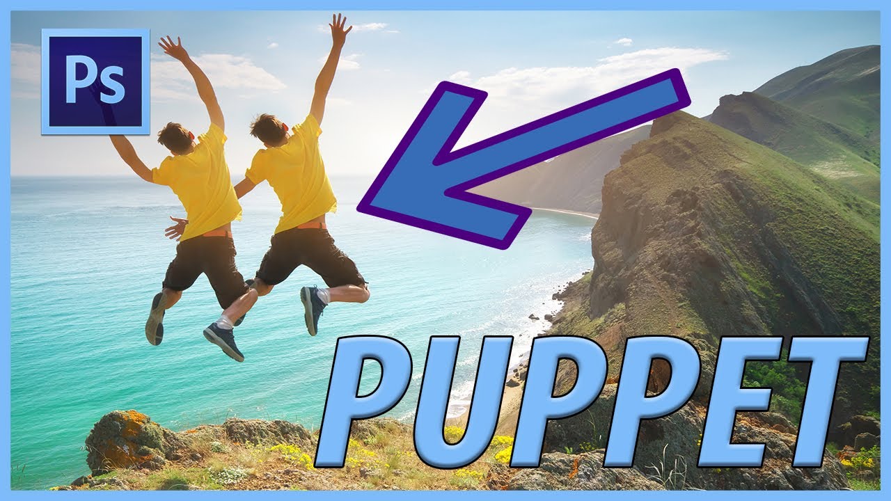 How to Use the Puppet Tool in Adobe Photoshop CC (2022) - YouTube