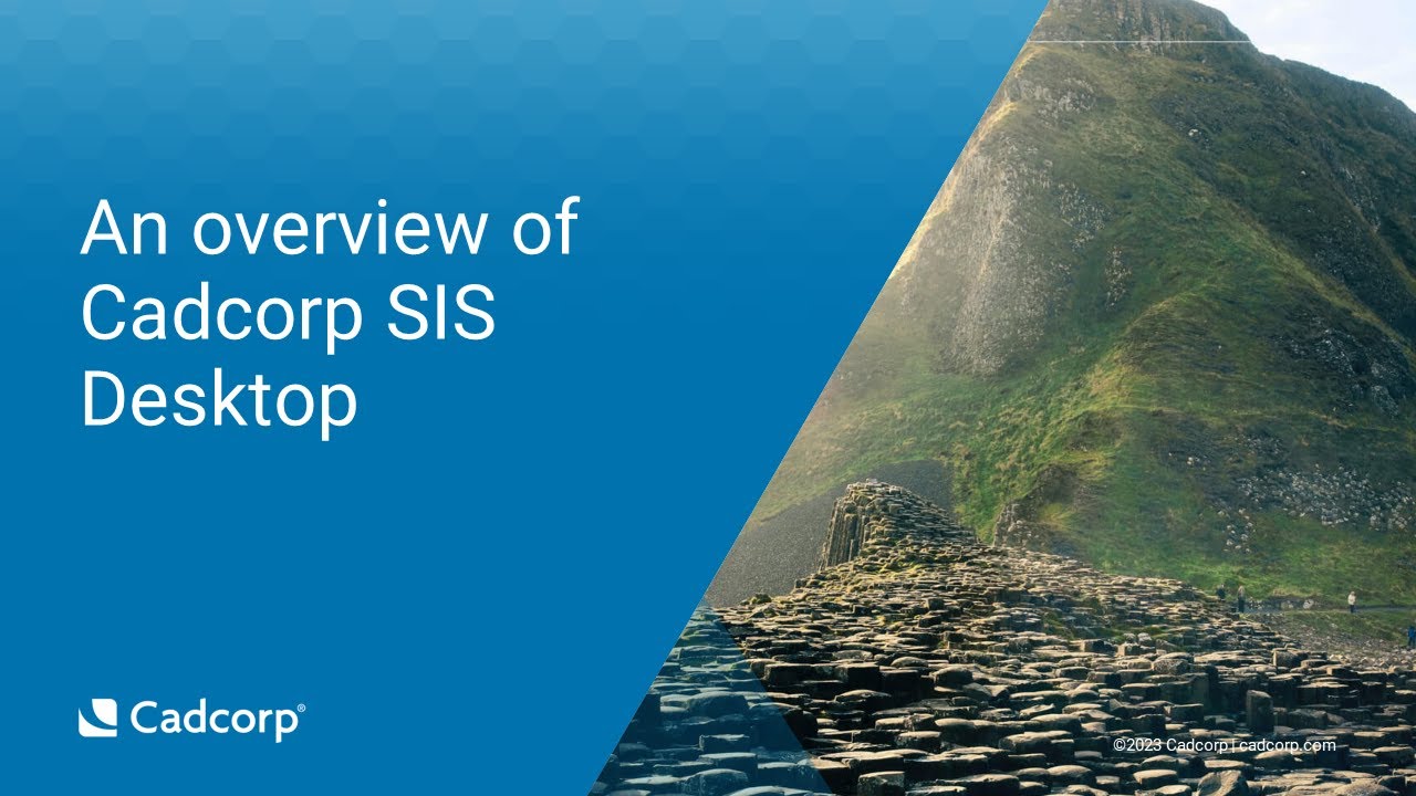 Cadcorp SIS Desktop Overview - YouTube
