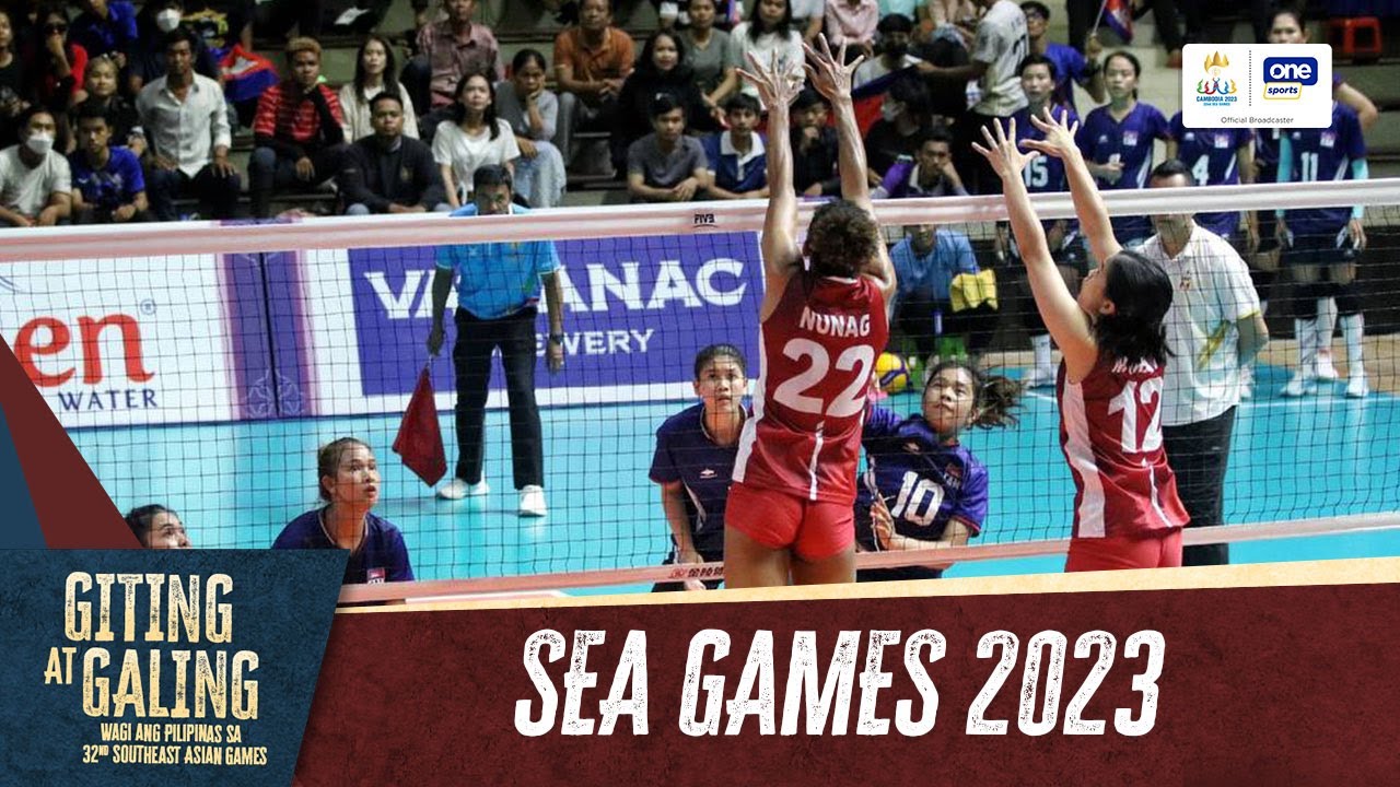 Philippines Vs Cambodia Womens Volleyball Highlights 2023 Cambodia