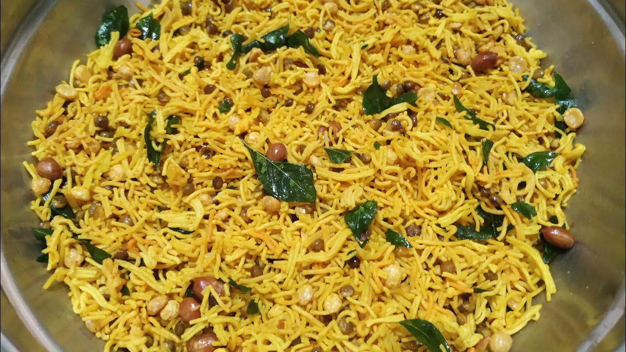 Sev Mixture Recipe | సేవ్ మిక్చర్ | Snack Recipe in Telugu | Mixture ...