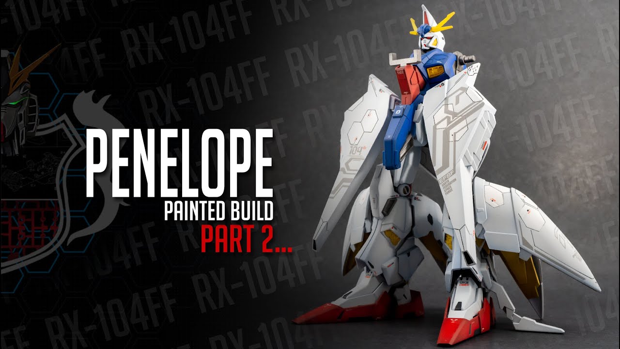 HGUC Penelope Part 2 | Painted Gunpla Build - YouTube