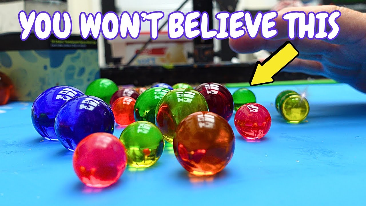 You Won't Believe Why He Has Made All These Resin Balls? - YouTube