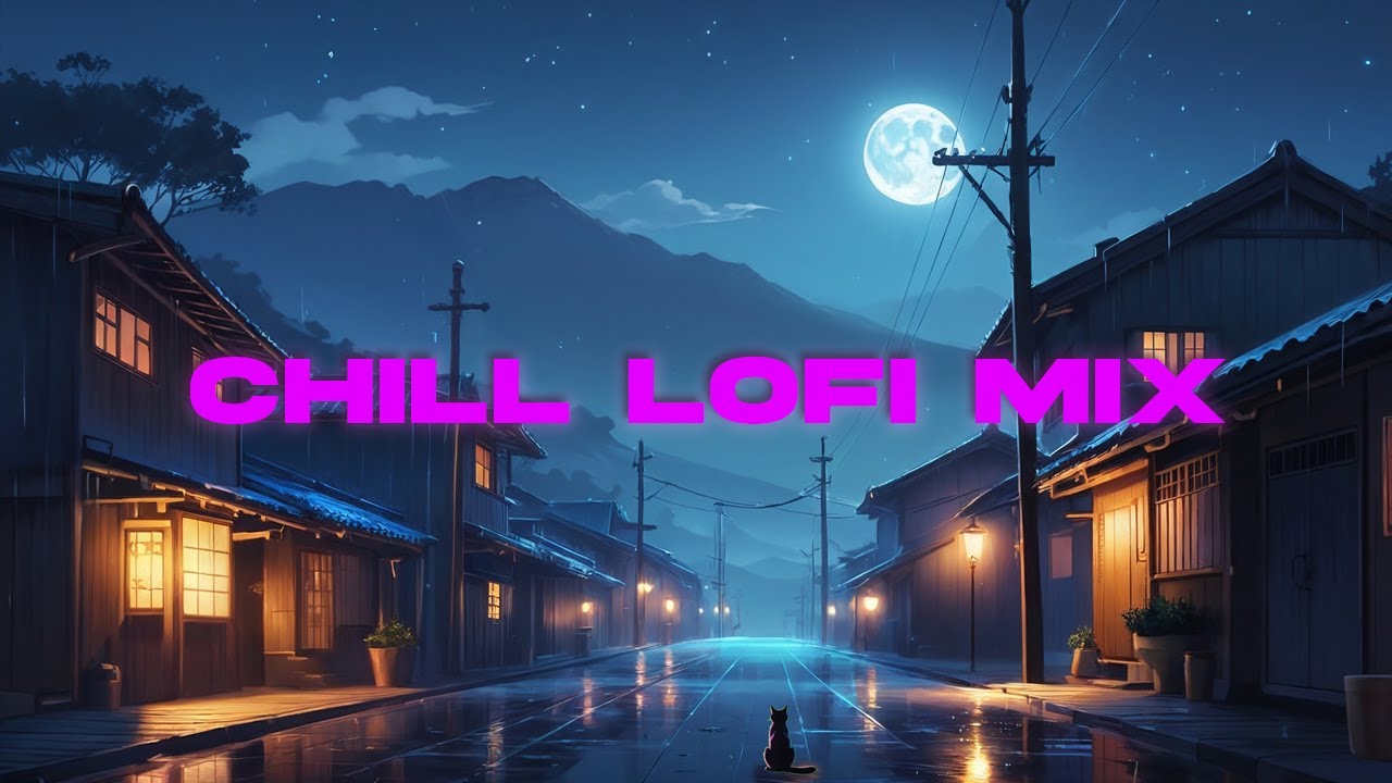 Chill Beats Falling Rain ☔ Lofi Cat Mix [Lo-fi Hip Hop Beats for study ...