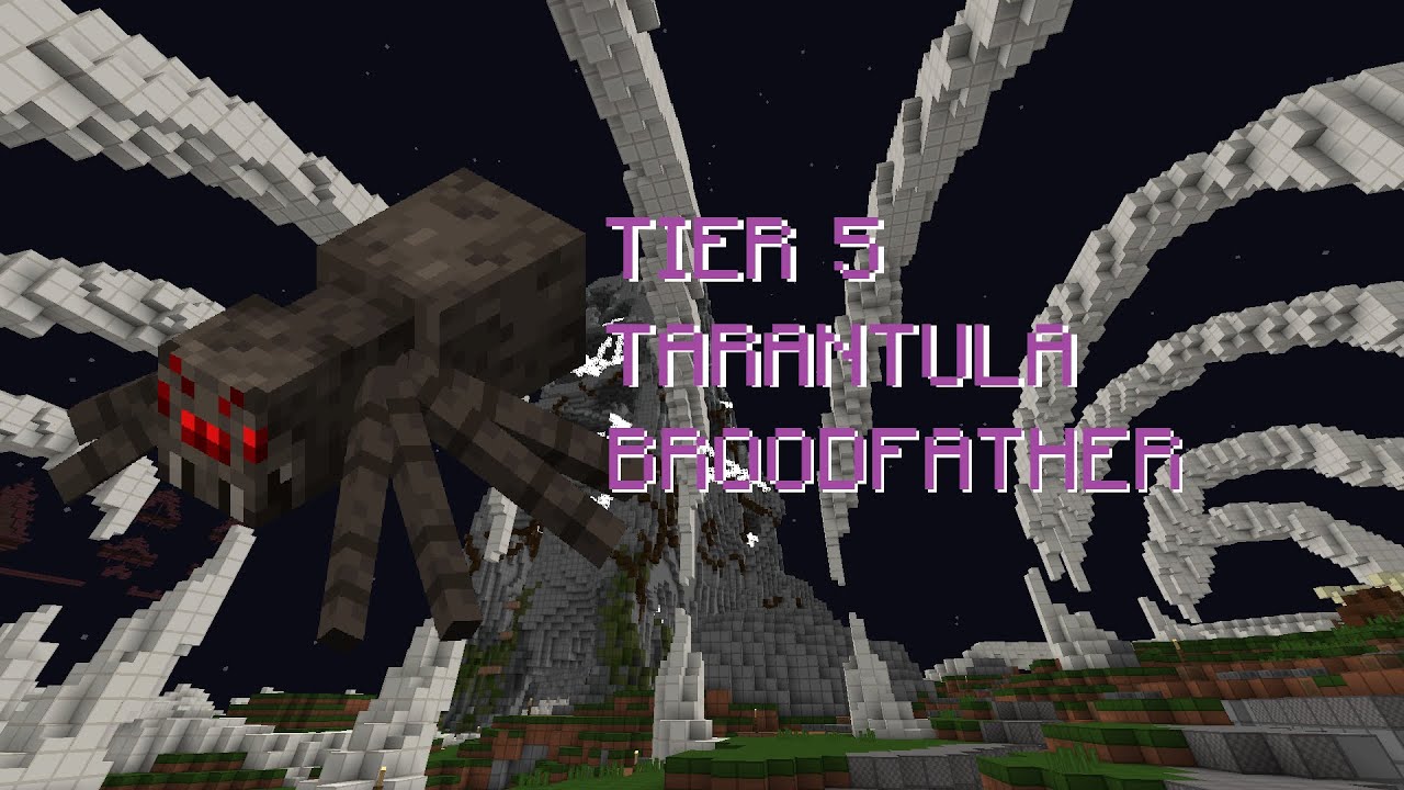 New "Tier 5" Tarantula Broodfather (Hypixel Skyblock) - YouTube