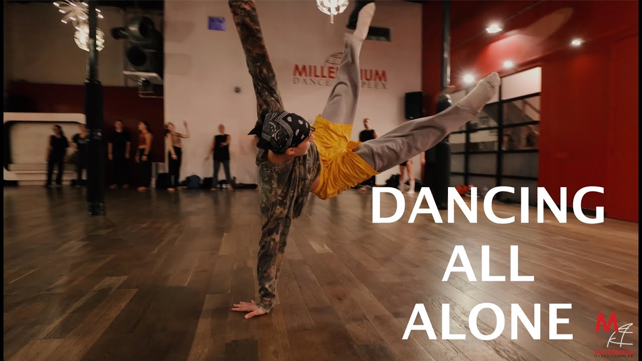 DANCING ALL ALONE || CLINTON KANE + SABRINA PHILLIP - YouTube