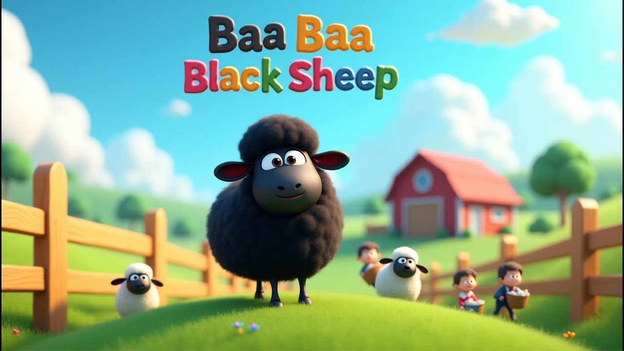 Baa Baa Black Sheep | Newborn Baby Songs & Nursery Rhymes #baa baa ...