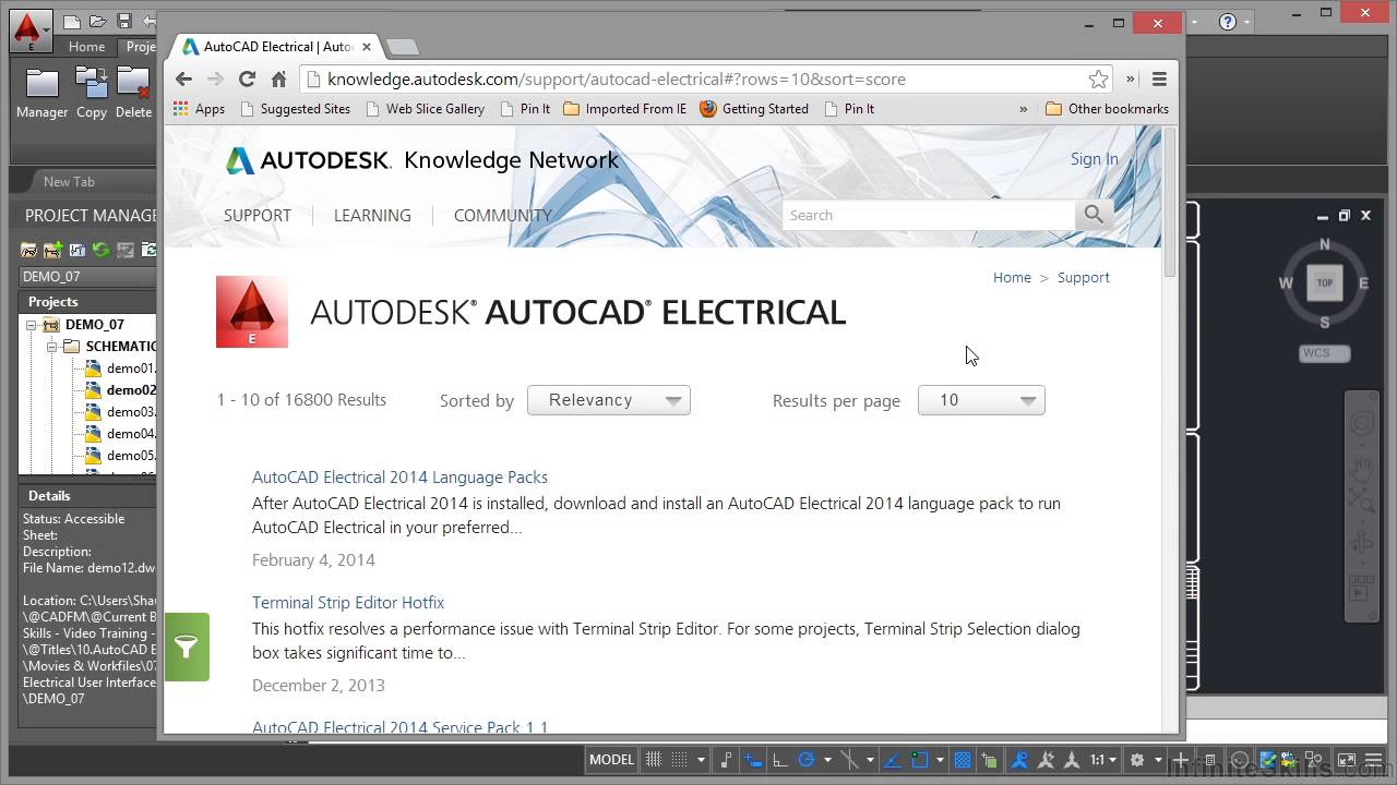 07 10 AutoCAD Electrical Help - YouTube