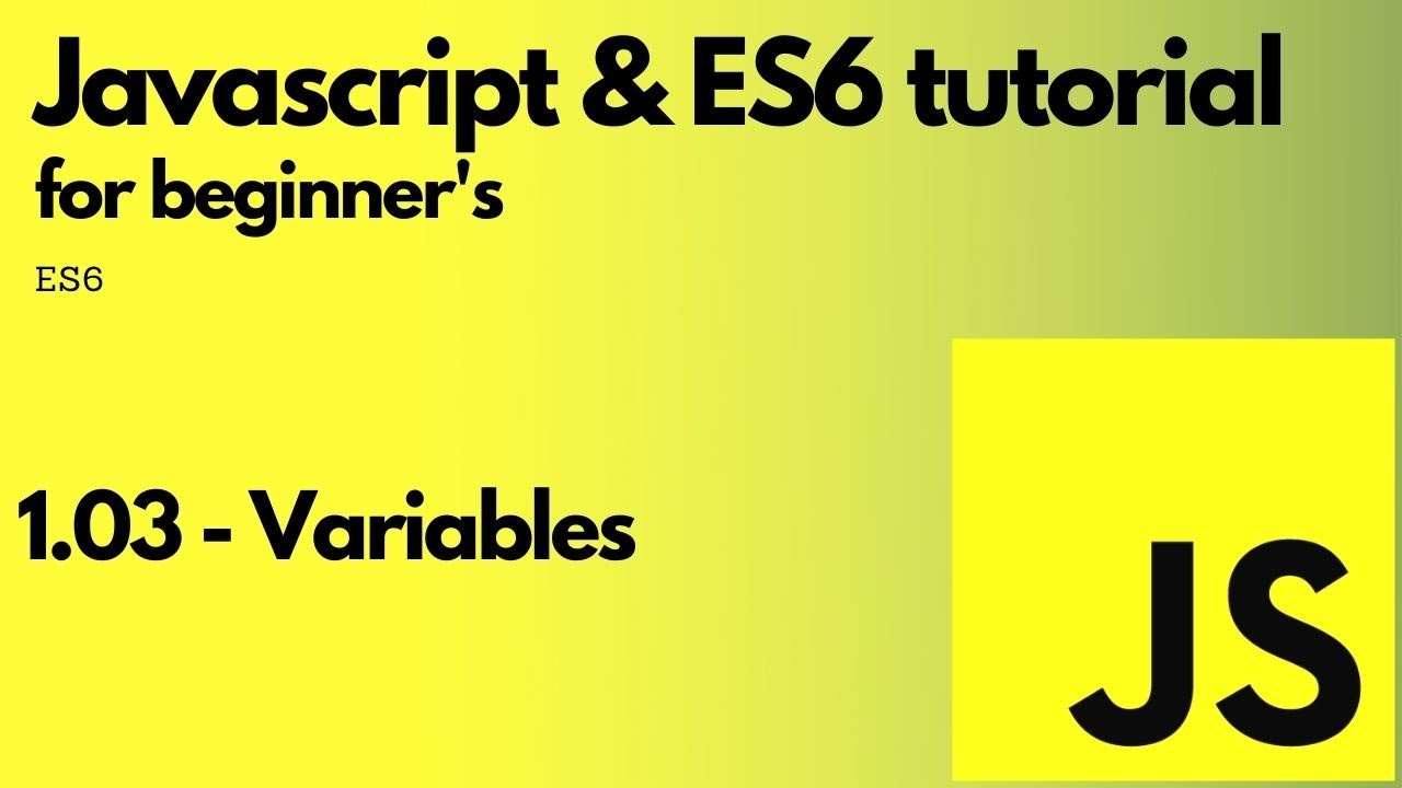 Variables | Javascript For Beginners | Codeberry - YouTube