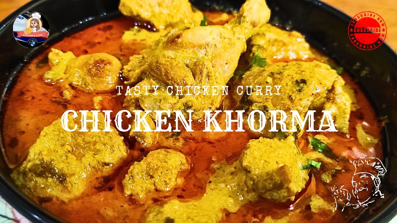 Chicken khorma | tasty chicken recipe | #chickenkhorma #food #cooking # ...