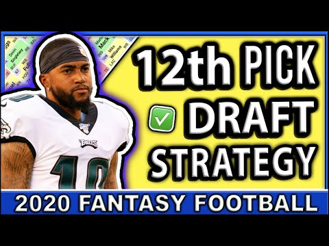 2020 Fantasy Football Mock Draft Strategy  | 12th Pick Mock Draft Strategy
