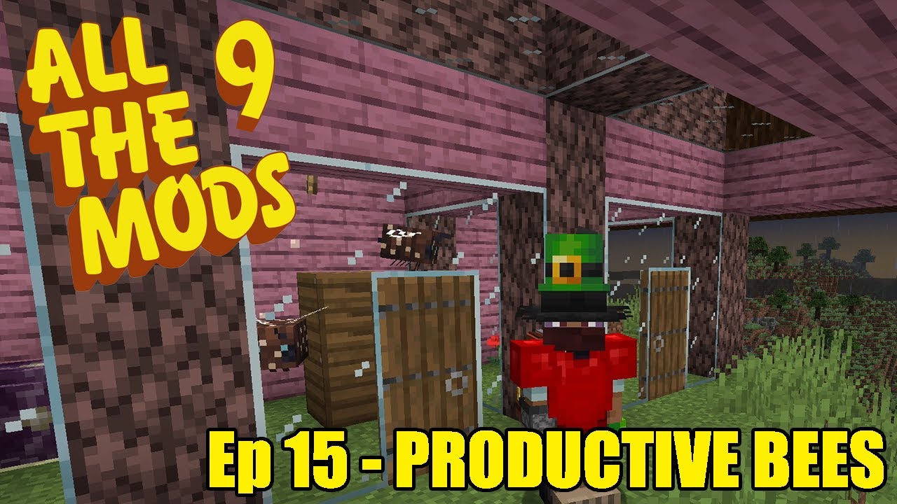 All The Mods 9 Ep15 Productive Bees Quest To Ancient Bee Minecraft 120 Youtube